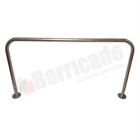 50mm galvanised steel bolt down hoop barrier - (HB2.MS1) | Barricade Ltd